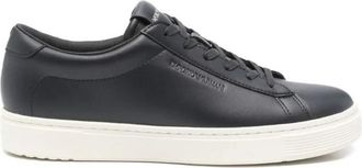 Emporio Armani Baskets &agrave; bout rond Emporio Armani