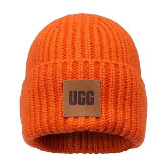 UGG Damen Chunky Rib Beanie, Orange Soda, Einheitsgr&ouml;&szlig;e