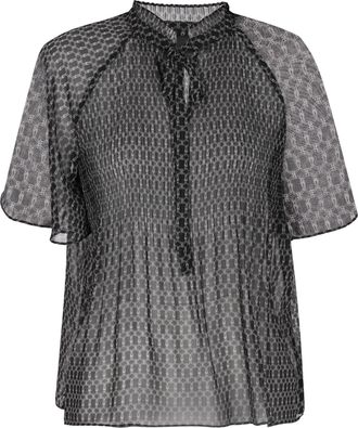 Dreimaster Dreimaster Bluse Frauen Schwarz