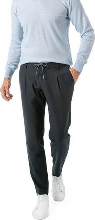 Hiltl Herren Bundfaltenhose blau