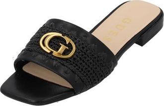 Guess Femme Tamarra Moccasin, Noir, 39 EU