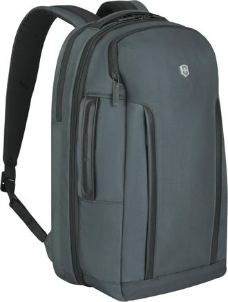 Victorinox by Swiss Army Altmont Professional Deluxe Travel Laptop-Rucksack, Backpack mit Laptopfach, Damen/Herren, 26 x 30 x 46 cm, 25 l, Abschließbar, Grau/Grün