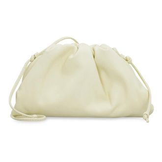 Bottega Veneta Leder Mini Pouch Clutch Tasche - - Bags - Damen - Gelb - ONE SIZE