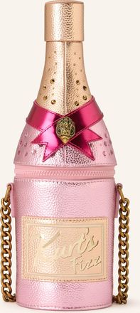 Kurt Geiger Umh&auml;ngetasche Champanger Bottle Mit Schmucksteinen rosa