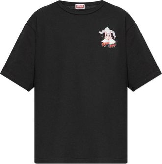 Kenzo Homme, Tops, Noir, Taille: XL The Cotton T-Shirt