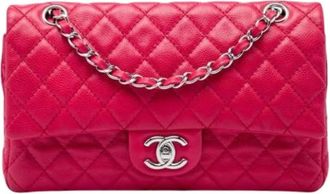 Chanel Pre-owned Sac Bandouli&egrave;re Double Flap - Femme - Pre-owned - Rose - Taille: ONE Size