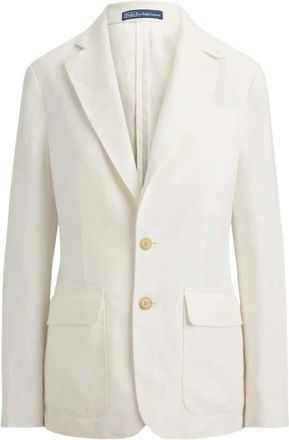 Ralph Lauren Femme, Vestes, Blanc, Taille: 36 FR Nevis Blazer