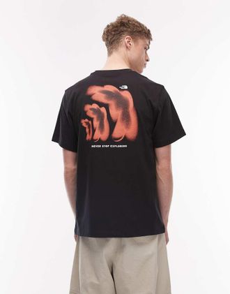 The North Face 1966 Half Dome - Locker geschnittenes T-Shirt in Schwarz mit R&uuml;ckenprint