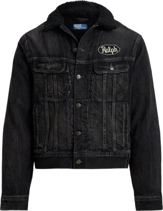 Polo Ralph Lauren Homme, Vestes, Noir, Taille: S Sherpa Lined Denim Jacket