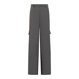 Stella McCartney Straight Hosen - - Trousers - Damen - Grau - XS