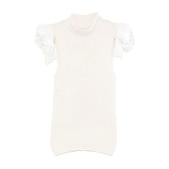 Alberta Ferretti Damen, Strickwaren, Beige, SGr&ouml;&szlig;e