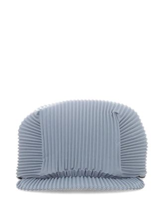 Homme Pliss&eacute; Issey Miyake chapeau pliss&eacute; - Bleu