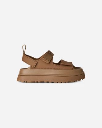 UGG GoldenGlow Sandale f&uuml;r Damen | UGG EU in Bison Brown, Gr&ouml;&szlig;e Polyurethan