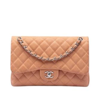 Chanel Pre-owned Double Flap Shoulder Bag - - Pre-owned - Damen - Braun - ONE SIZE