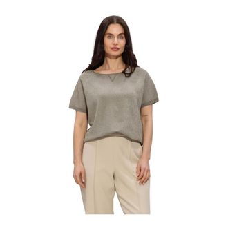 Nukus Anita Top Lurex - - Knitwear - Damen - Braun - S
