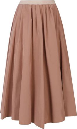 Forte_Forte Femme, Jupes, Rose, Taille: 40 FR Chic Taffetta Longuette Skirt