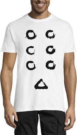 Generic Seven Samurai Banner T-Shirt &agrave; col Rond pour Hommes Blanc X-Large