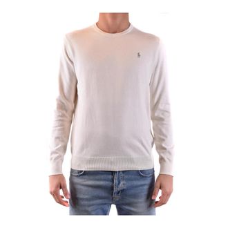 Polo Ralph Lauren Beiger Baumwollstrick Langarm - - Knitwear - Herren - Beige - XL