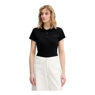 Karl Lagerfeld Polohemd - - Tops - Damen - Schwarzk - XS