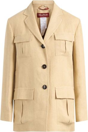 Max Mara Femme, Vestes, Beige, Taille: 36 FR Mstadesso Jacket