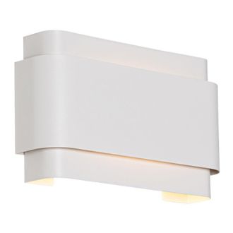 QAZQA Coen - led Dimmable Applique murale variateur inclus - 2 lumi&egrave;re - l 26 cm - Blanc - Moderne - &eacute;clairage int&eacute;rieur - Salon i Chambre i Cuisine i