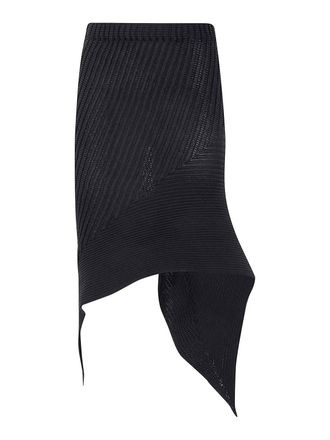 Issey Miyake Mini Jupe - Noir