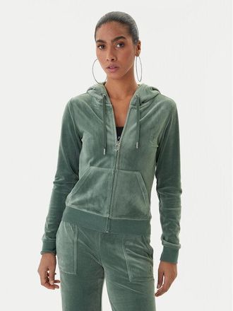 Juicy Couture Sweatshirt Robertson JCAP176 Gr&uuml;n Slim Fit