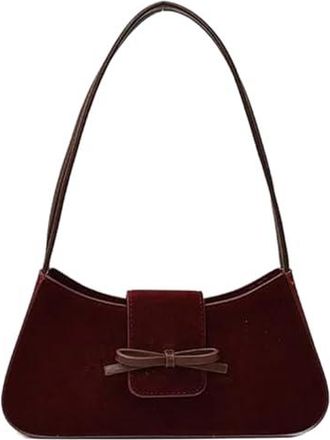 Generic Sac en cuir pour femme, sac &agrave; bandouli&egrave;re avec noeud givr&eacute;, sac &agrave; bandouli&egrave;re portable, sac &agrave; bandouli&egrave;re tendance pour le travail, la vie quotidienne