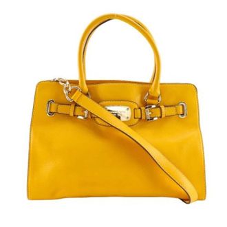 Michael Kors Sac &agrave; main en cuir Pre-owned - Femme - Pre-owned - Jaune - Taille: ONE Size