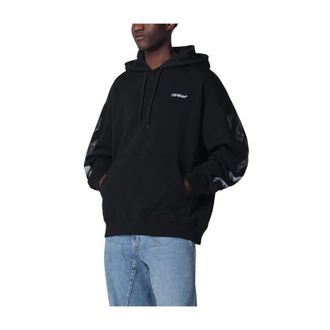 Off-white Metal Arrow Skate Hoodie - - Sweatshirts & Hoodies - Herren - Schwarzk - XL