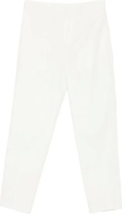 Emporio Armani Homme, Pantalons, Blanc, Taille: XL Pantalon en coton et soie
