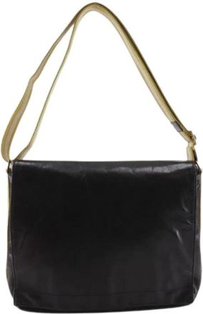 Bally Pre-owned Sac bandouli&egrave;re en cuir de veau Trainspotting - Homme - Pre-owned - Noir - Taille: ONE Size