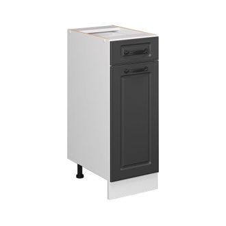 Vicco Meuble cuisine R-Line, Anthracite campagne, 30 cm sans plan de travail