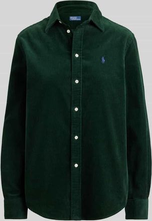 Polo Ralph Lauren Regular Fit Hemdbluse aus reiner Baumwolle