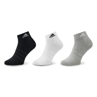 adidas Kurze Socken adidas Thin and Light Ankle Socks 3 Pairs IC1283 Grau