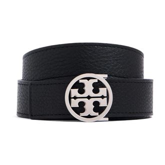 Tory Burch Femme, Accessoires, Noir, Taille: M Leather Belt