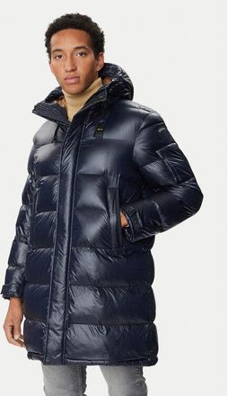 Blauer Daunenjacke Aldrich 26WBLUK02350 Dunkelblau Regular Fit