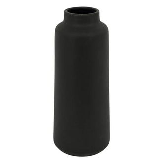 Atmosphera Atmosphera - Vase céramique rily Noir h.30 cm