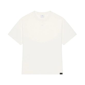 Courr&egrave;ges Oversized T-Shirt - - Tops - Herren - Wei&szlig; - M