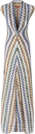 Missoni Robe longue - Femme - Robes - Multicolore - Taille: 38 FR