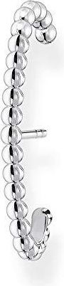 Thomas Sabo Boucles doreilles individuelles en argent sterling 925 avec boules H2154, 2,50 cm, Argent sterling, Non applicable
