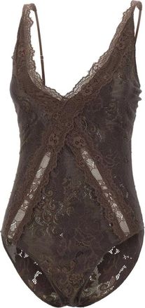 Birgitte Herskind Femme, Tops, Brun, Taille: 36 FR Johannes Bodystocking