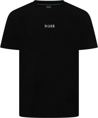 HUGO BOSS Join Poloshirt f&uuml;r Herren, Klassisch, kurz&auml;rmlig (Schwarz)