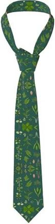 Generic Cravates Homme Fleurs Et Plantes &Eacute;l&eacute;gant Tie Formelle Cravate Pour Mariage C&eacute;l&eacute;brations &Eacute;v&eacute;nements