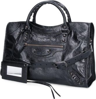 Balenciaga Le City Shoulder Bag - Black