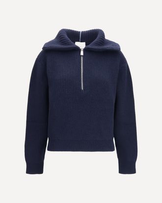 Malo Cashmere high-neck zip Sweater Female 42