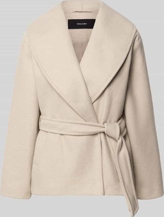 Vero Moda Regular Fit Kurzmantel mit Bindeg&uuml;rtel Modell ANNE