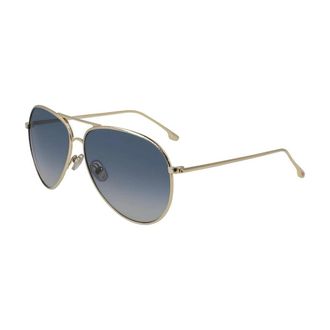 Victoria Beckham Femme, Accessoires, Jaune, Taille: ONE Size Vb203S Lunettes de soleil Aviateur