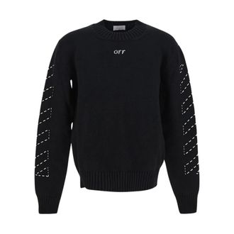 Off-white Strickpullover - - Knitwear - Herren - Schwarzk - M
