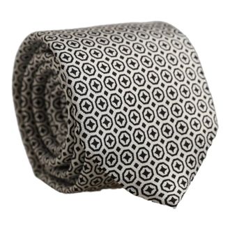Dolce & Gabbana Seidenkrawatte mit geometrischem Muster - - Accessories - Herren - Mehrfarbig - ONE SIZE